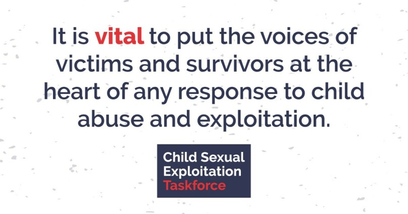 Child Sexual Exploitation Taskforce | The Hydrant Programme